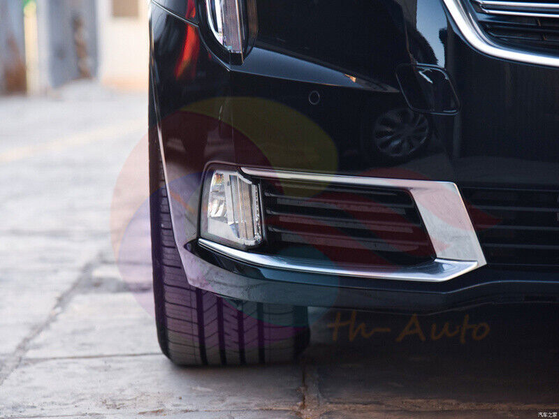 Left + Right Front Bumper Outer Grille Foglight Cover For Cadillac XTS ...