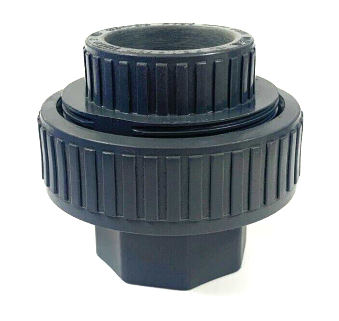 NIBCO PVC UNION PIPE FITTING 1-1/2" SCH 80 F1970 150 P.S.I. 73F 4"x4-1/ ...