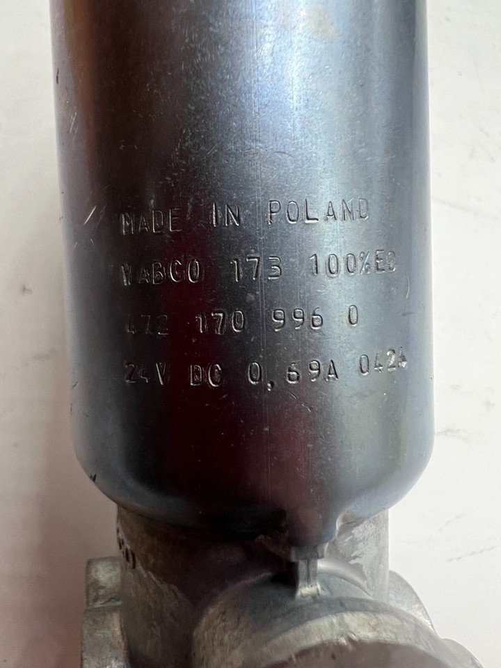 Genuine Wabco 173 Solenoid Valve 24V DC 69A, 4721709960 | eBay