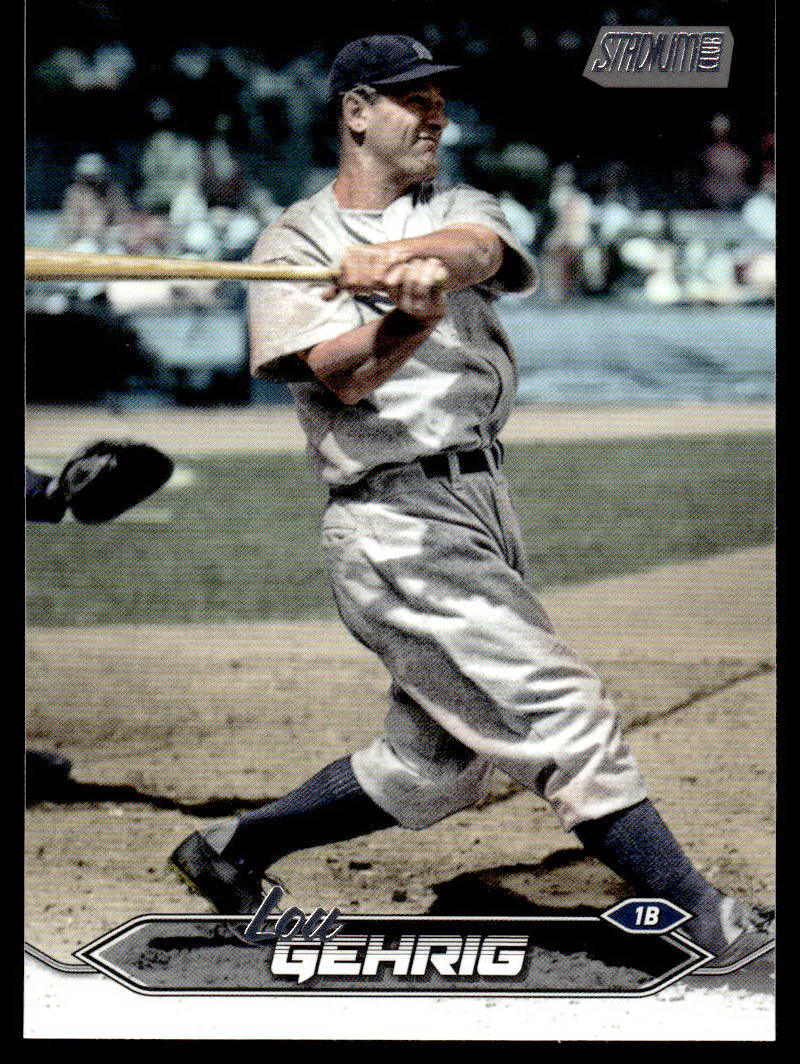 Lou Gehrig Honkbalkaart 1961 Golden Press Hall Of Fame Yankees Lou