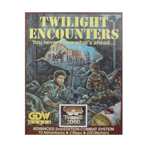 GDW Twilight 2000 Twilight Encounters (2nd Ed) VG/EX 86079005528| eBay