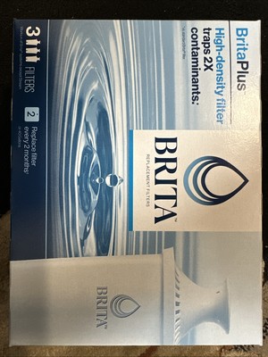 Brita Plus Water Filter, BPA-Free, High-Density Replacement Filter for ...