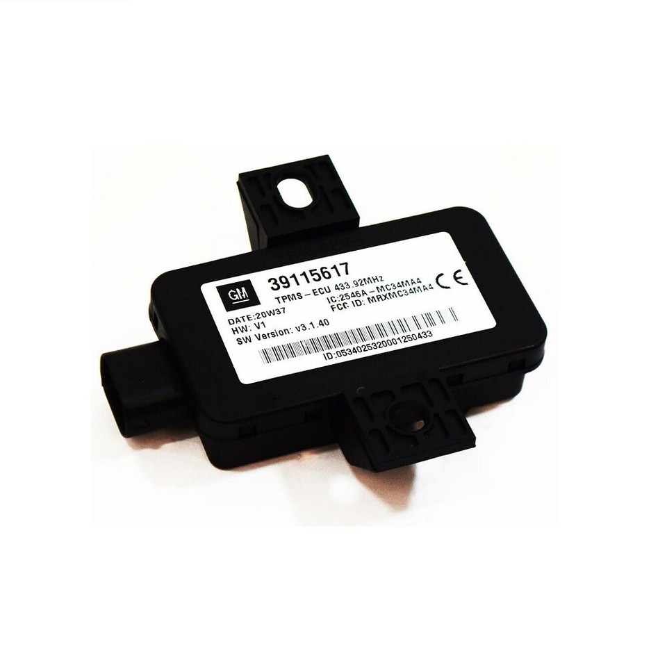 OEM Vauxhall Corsa D TPMS Tyre Pressure Control Module ECU 39115617 ...