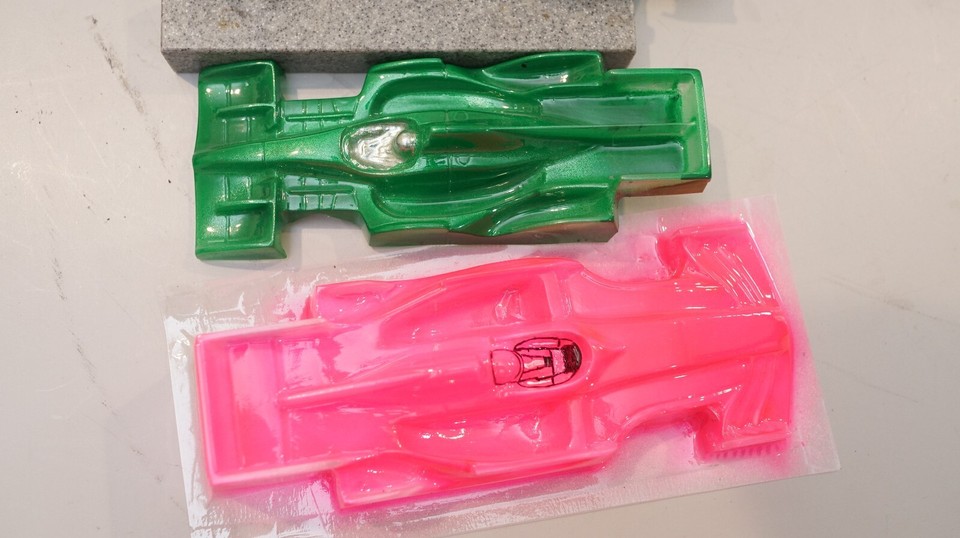 1/32 SCALE Slot Car F1 EUROSPORT CHASSIS Chubby Motor Cahoza Gears ...