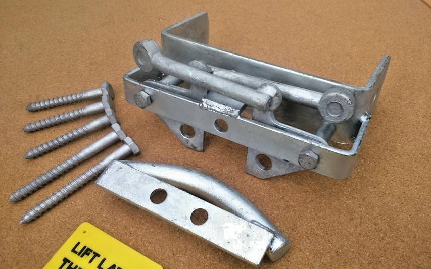 Two way closing opening uni latch gate latch catch hunting bridleway ...