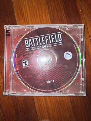 Battlefield 1942 (PC, 2002) - Discs Only PC Game Disc 1 and 2 Excellent ...