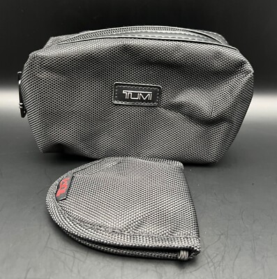 TUMI for Delta Airlines Soft Case Amenity Kit - Travel & Toilety Bag ...