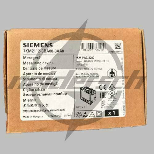 1PC NEW SIEMENS Multi function power meter 7KM2112-0BA00-3AA0 | eBay