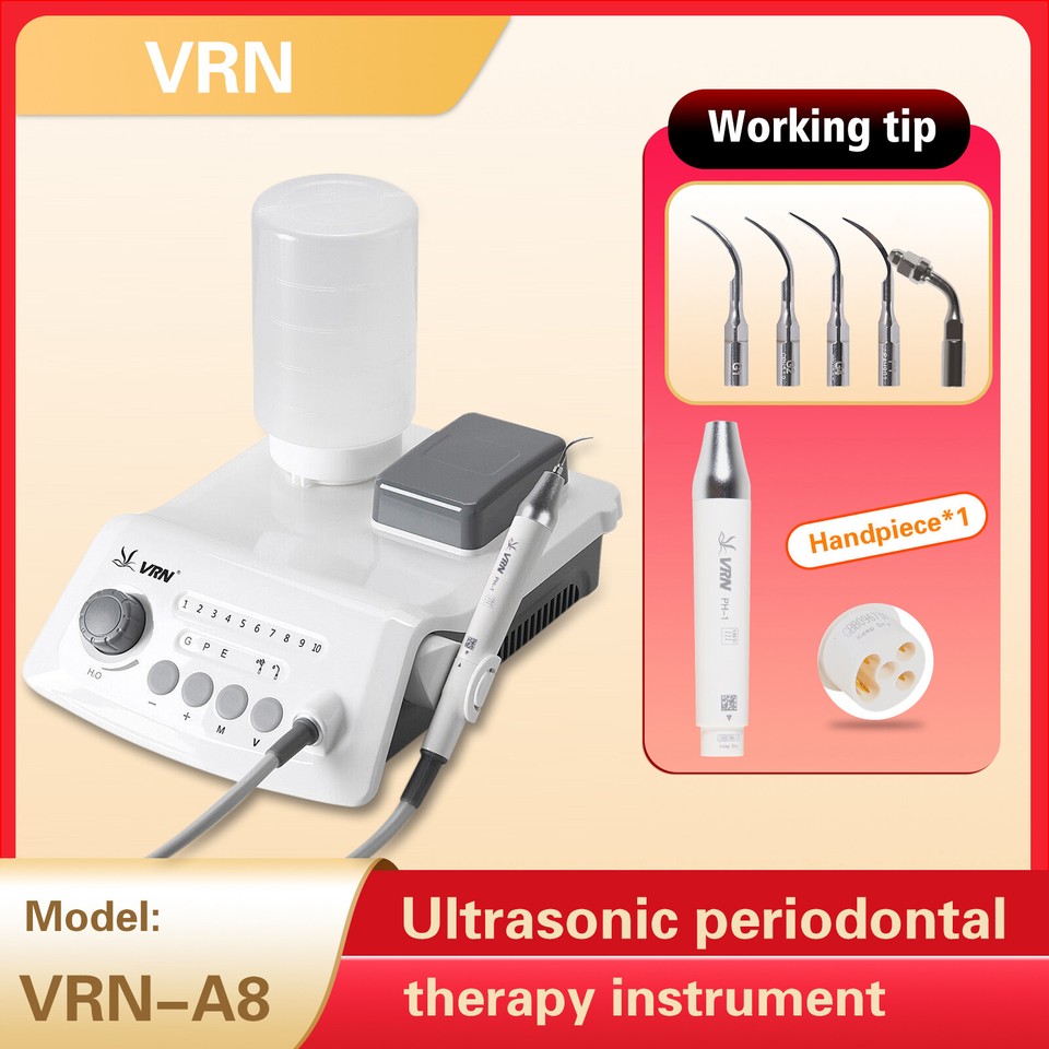 Dental Wireless LED Ultrasonic Piezo Scaler /Cordless Hygiene Prophy ...