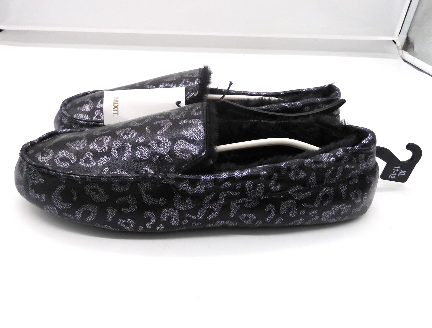 MIXIT Metallic Leopard Moccasins Slippers Women's Size (11-12) XL | eBay