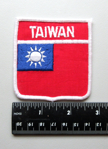 TAIWAN FLAG CHINA SOUVENIR & TRAVEL COLLECTIBLE PATCH | eBay