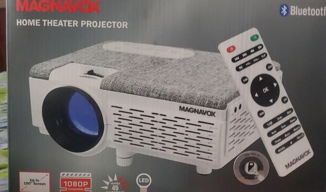 Magnavox MP604 Home Theater LED Projector W/ Ship *PLS HELP U.S. VETS ...