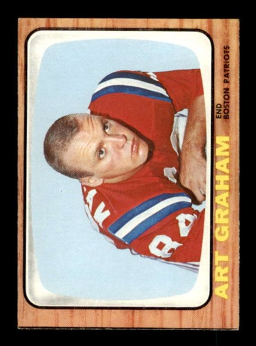 1966 Topps #7 Art Graham NM/NM+ Patriots 563371 | eBay