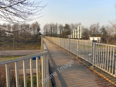 Photo 6x4 Cross Lane Bridge Locking Stumps Bridge crossing the M62 ...