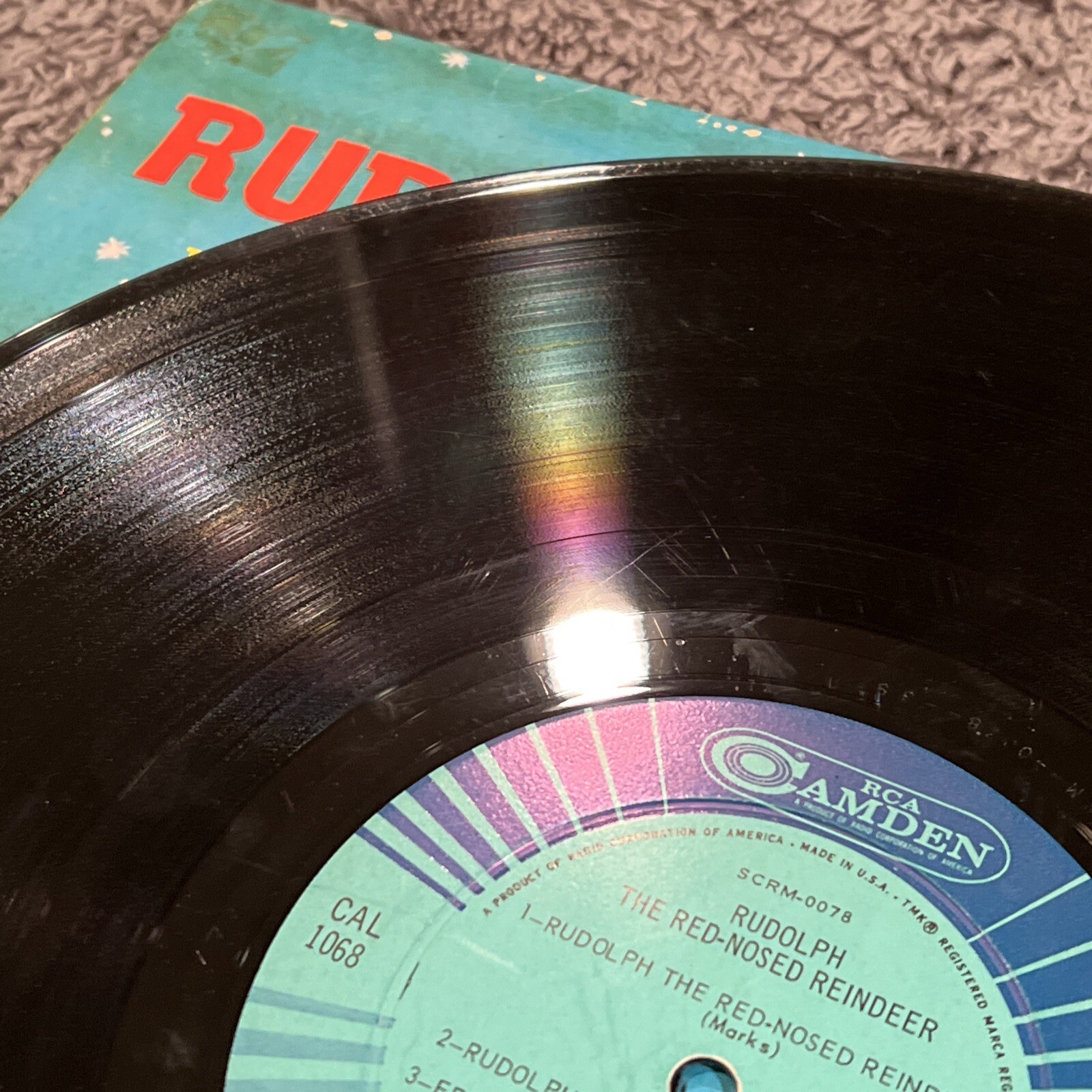 Caroleer Singers & Orchestra Rudolph The Red Nosed Reindeer Diplomat ...