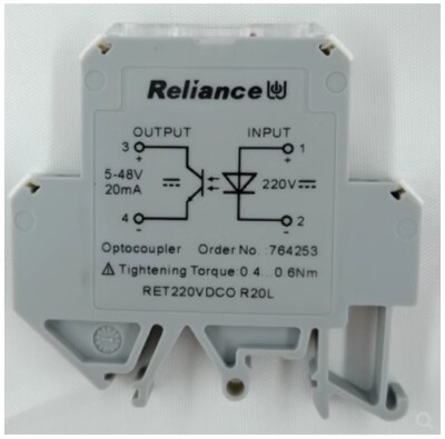 1PC NEW FIT FOR 764253 RET220VDCO R20L relay input 220V output 5-48V ...
