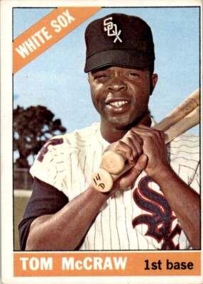1966 Topps Baseball Tom McCraw Chicago White Sox #141 | eBay