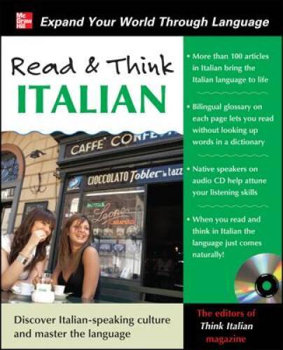 Read and Think Italian with Audio CD (Read & Think) - Paperback - VERY ...