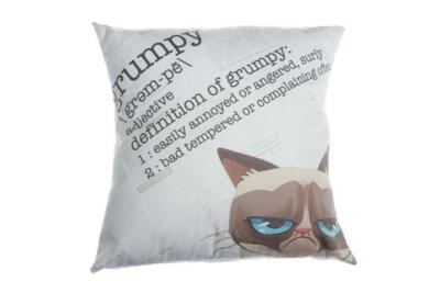 HGC13171 Official GRUMPY CAT™ Dictionary Definintion Throw Pillow Decor ...