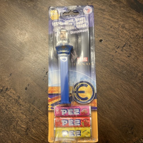 NIB Exp ‘26 MARVEL ETERNALS Pez Dispenser IKARIS Carded 3 X Candy ...