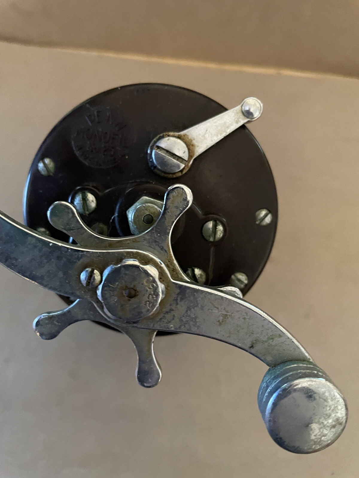 Vintage Penn No 85 Conventional Baitcaster Saltwater Fishing Reel Made ...