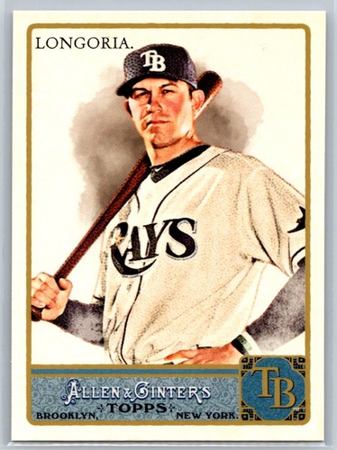 2011 Topps Allen & Ginter Evan Longoria Tampa Bay Rays #70 | eBay
