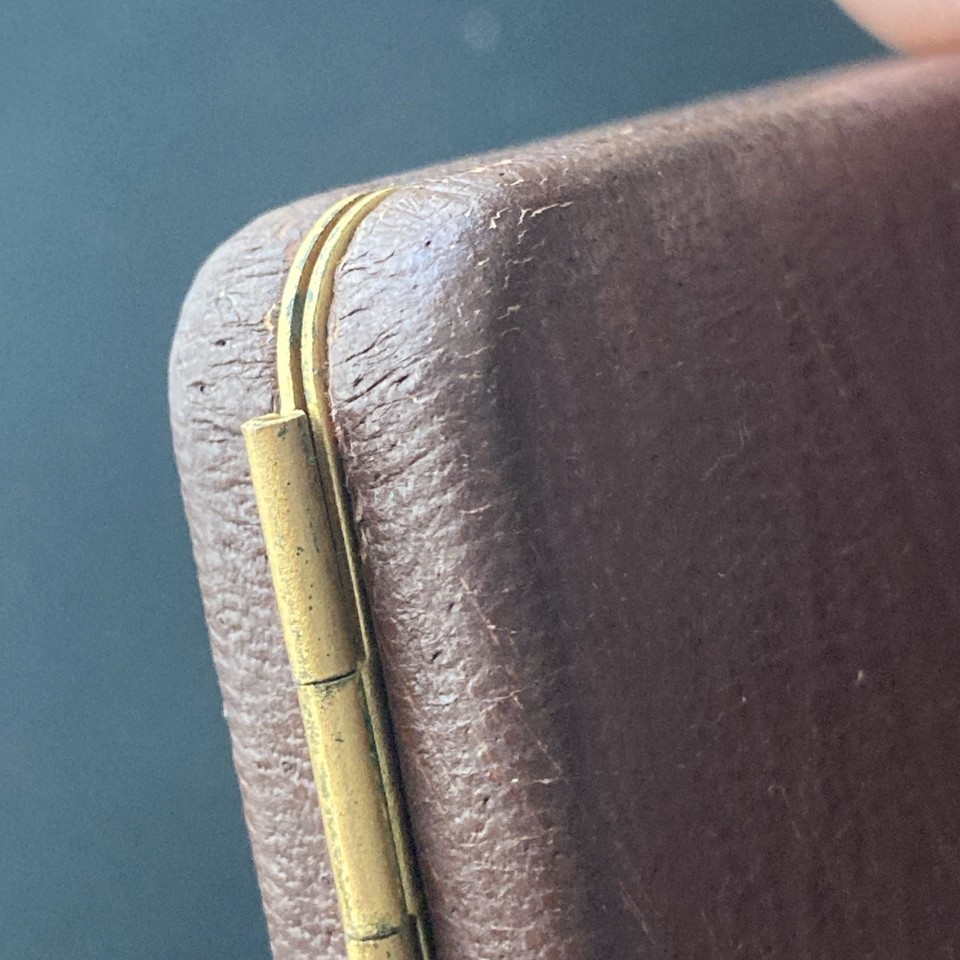 Vintage Unused Genuine Goat Leather Cigarette Case - RARE | eBay