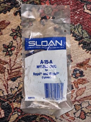 SLOAN A-15-A A15A Molded Disc Repair Parts Royal Regal | eBay
