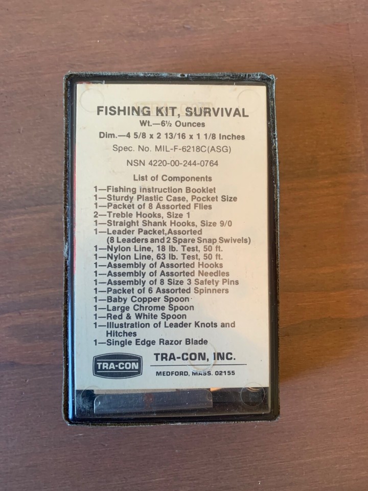 Vintage 1980’s airforce surplus SERE survival kit made in USA survival ...