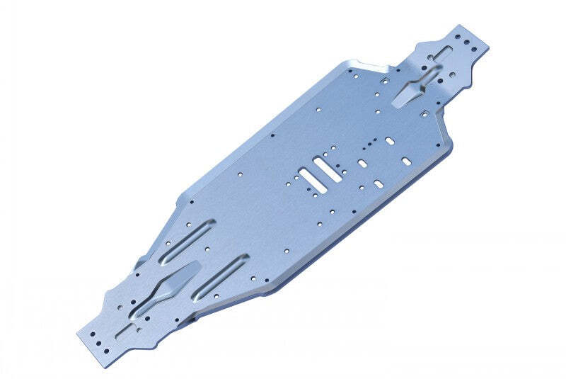 GPM Racing Aluminum 7075-T6 Chassis Protection Plate Silver for 1/8 ...