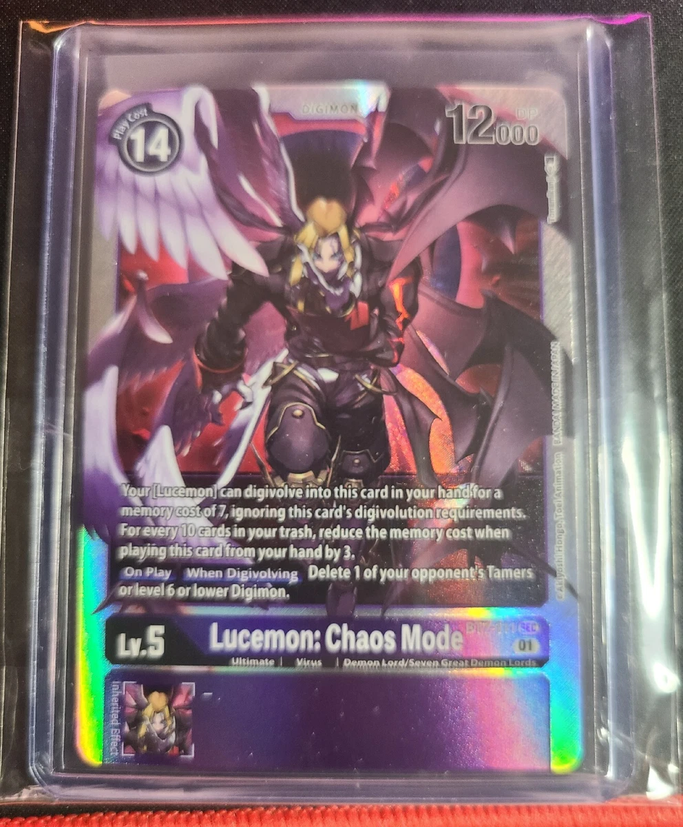 Digimon Lucemon Chaos Mode