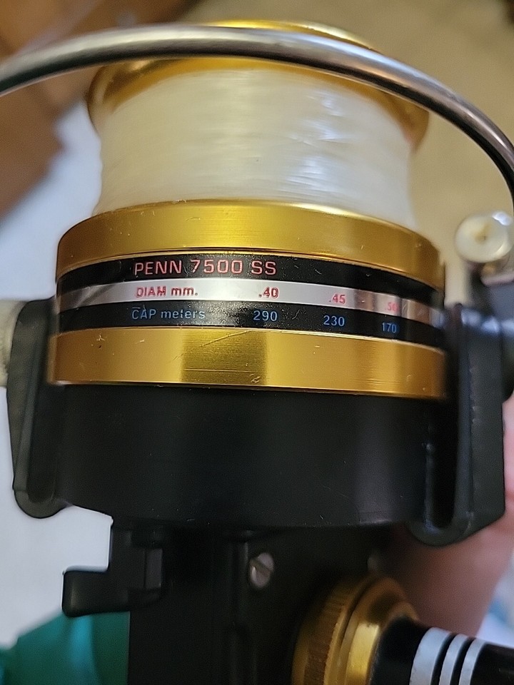 Vintage Penn 7500SS High Speed Saltwater Reel | eBay