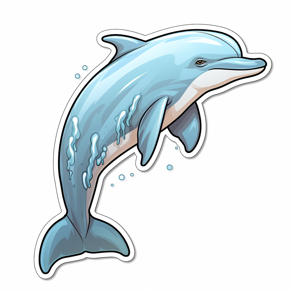 Autoaufkleber Sticker Niedlicher Delfin Aufkleber | eBay.de