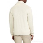 Chaps 63712 Oatmeal Heather Combed Cotton Shawl Cardigan - MSRP $80 | eBay