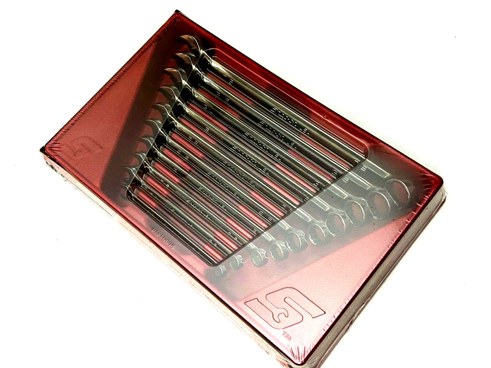 Snap-on 10 PC 12pt SAE Flank Drive Plus Standard Combination Wrench Set ...