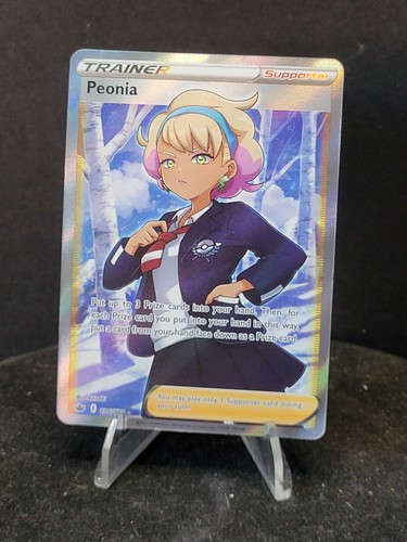 Peonia - 196/198 - Pokemon Chilling Reign Sword & Shield Full Art Rare ...