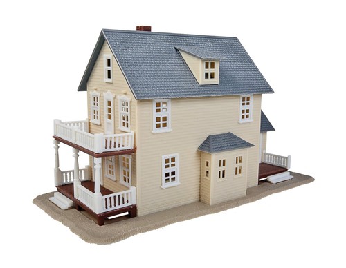 Walthers Trainline HO Scale Model Two-Story House | eBay