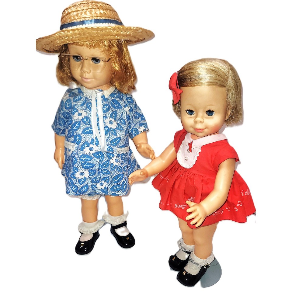 20" Vintage 1960's Mattel Strawberry Blonde Chatty Cathy Play Doll ~ No ...