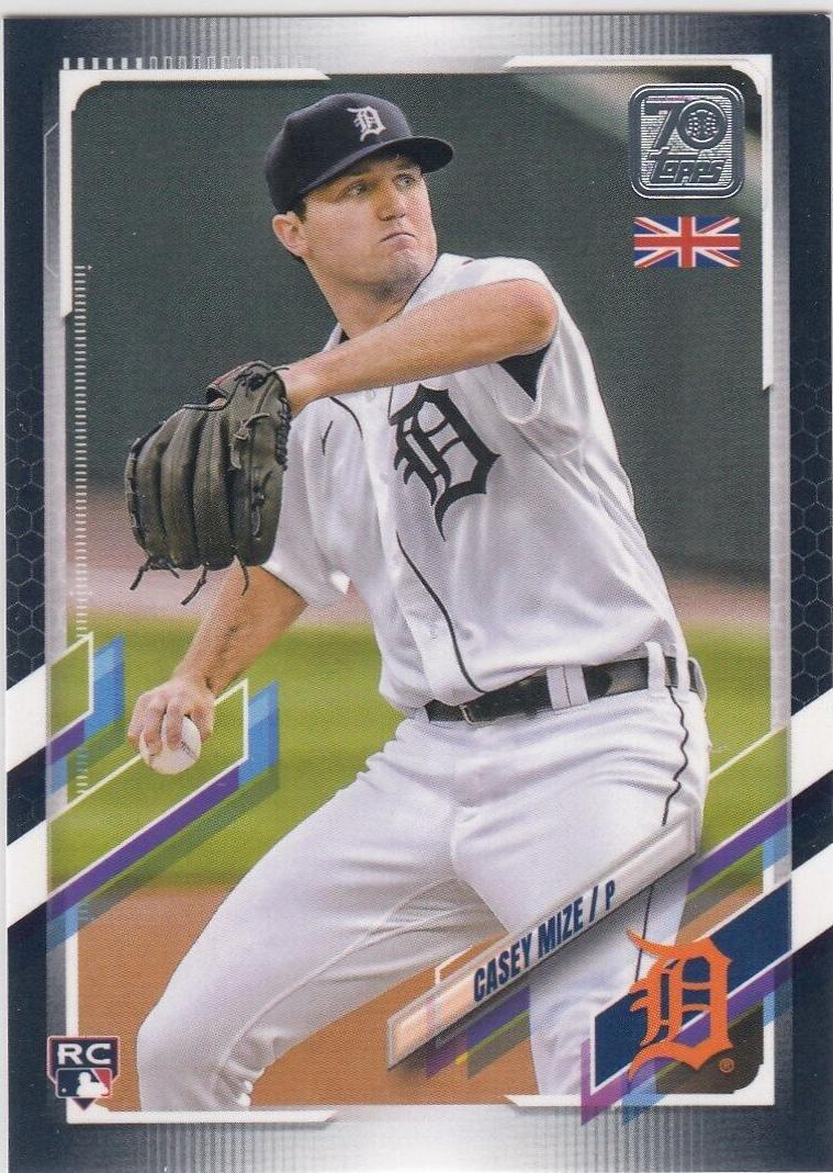 2021 Topps UK Edition - Casey Mize #159 Black /125 (RC) for sale online ...