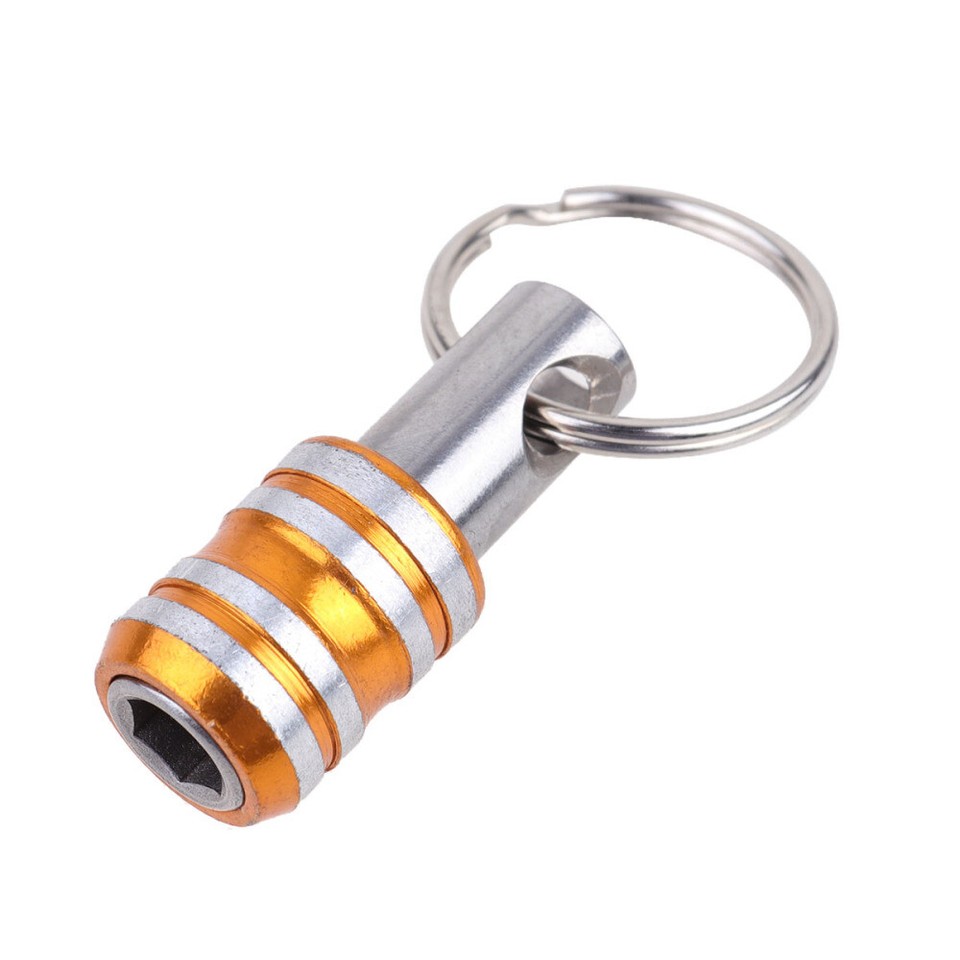 Keychain Post Bits Holder Quick Release Keychains Magnetic Screw | eBay