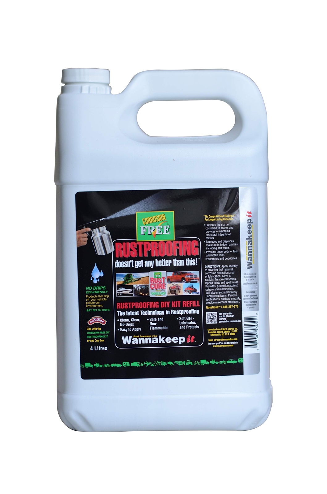 Corrosion Free Rust Cure Formula 3000 – 1 Gallon Jug – No-Drip Rust | eBay