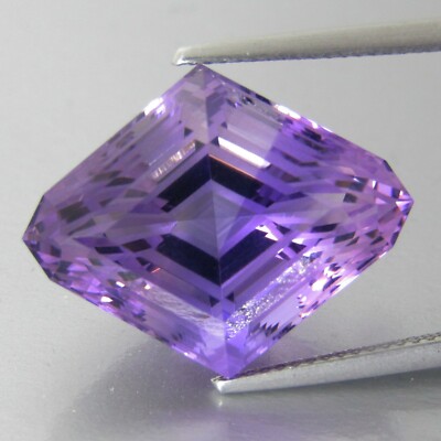 19.25Cts Genuine 100% Natural Amethyst Fancy Cut Loose Gemstone REF VDO ...