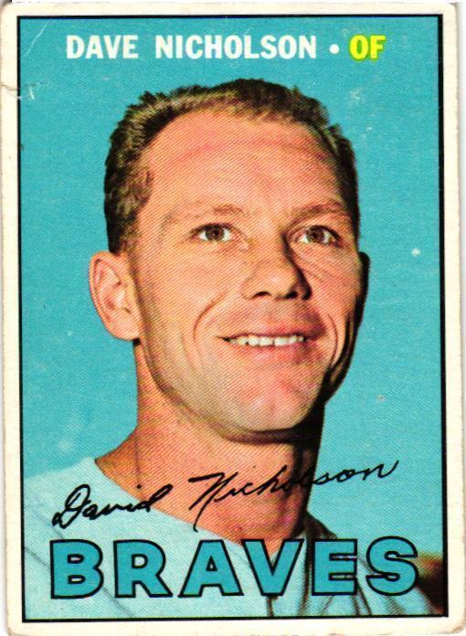 DAVE NICHOLSON 1967 Topps #113 FREE SHIPPING B12R4S9P7 | eBay