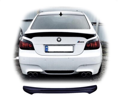 bmw e60 spoiler sedan Rear Spoiler lip for all bmw e60 trunk spoiler ...