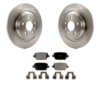 Rear Ceramic Brake Pad & Rotor Kit for 2008-2011 Volvo S80 FWD | eBay