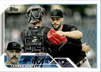 Tanner Scott 2023 Topps #18 MLB Marlins ID:54071 | eBay