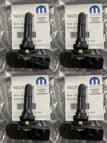 4X Genuine Tire Pressure Sensor OEM 56029398AB TPMS For Dodge Chrysler ...