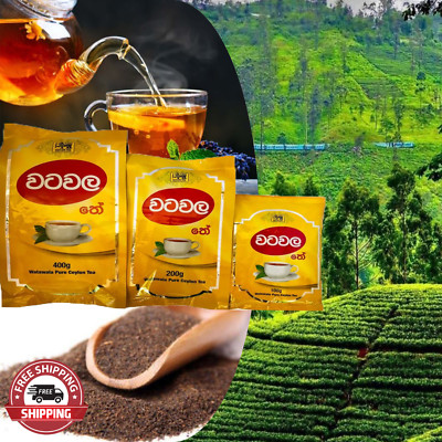 ceylon watawala pure tea premium high quality 100% natural tea powder ...
