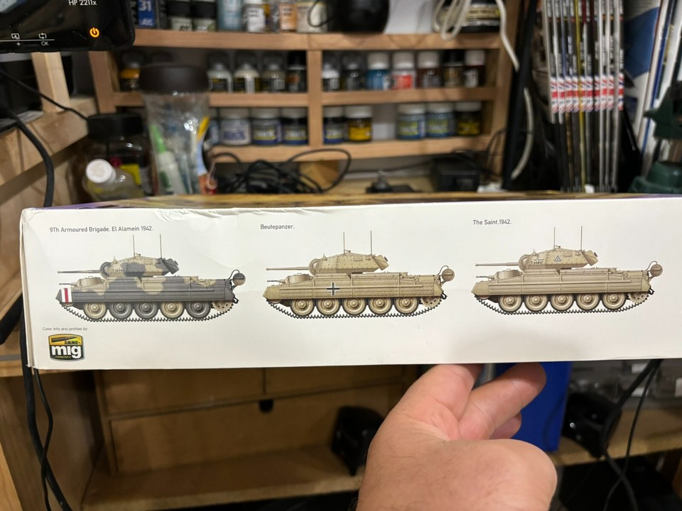 Border Model 1/35 Crusader Mk. II British Crusader Tank and German ...