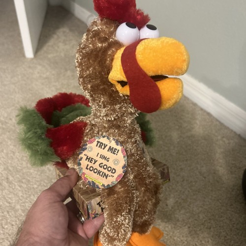 Vintage Dan Dee Shaking & Singing Turkey Plush With TagThanksgiving ...